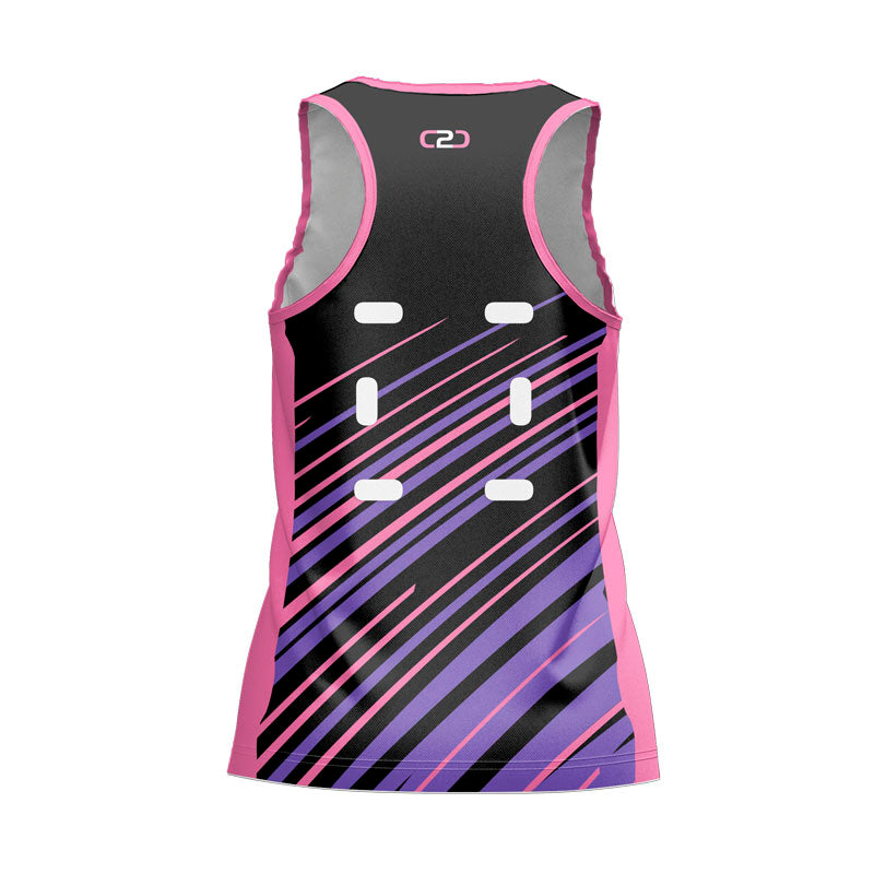 Netball Singlet 103 Ladies Racerback Design Your Own Custom– Coast 2 ...