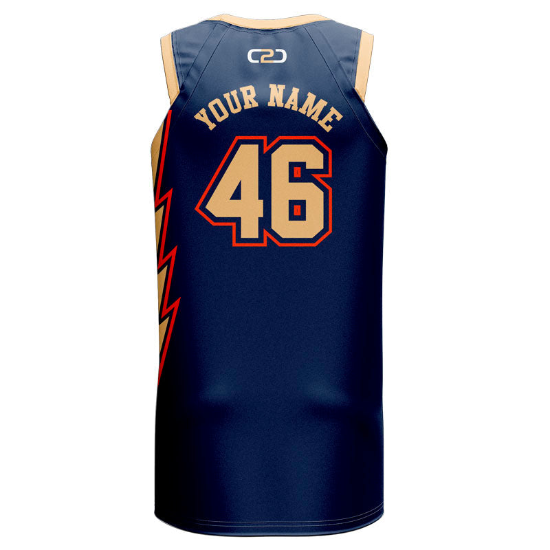 The Bay SlimFit HP Split Basketball Singlet Design Your Own Custom ...